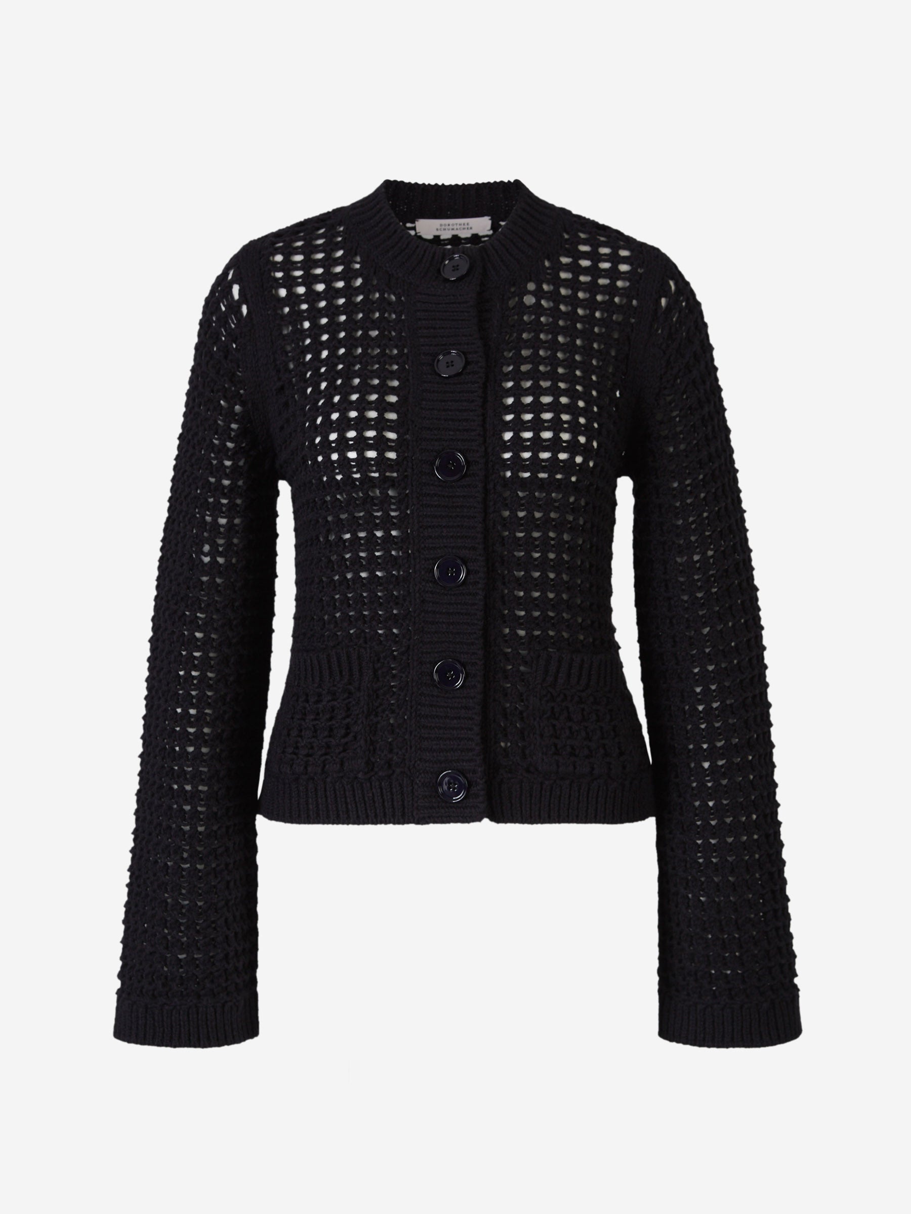 Dorothee Schumacher – Dorothee Schumacher Cotton Crochet Cardigan in ...