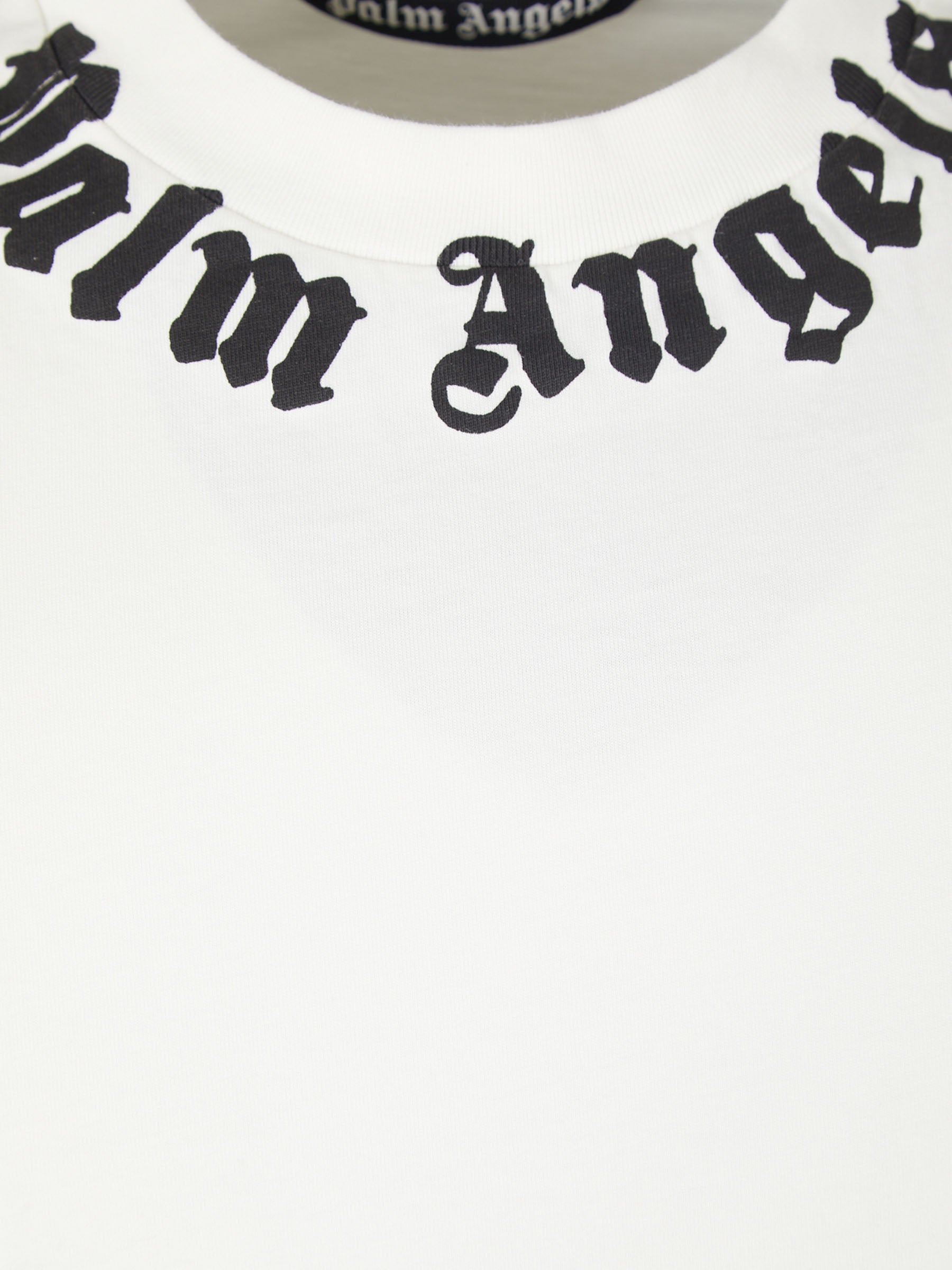 Palm Angels – Camiseta Logo cuello Algodón Hombre 553-003831 01