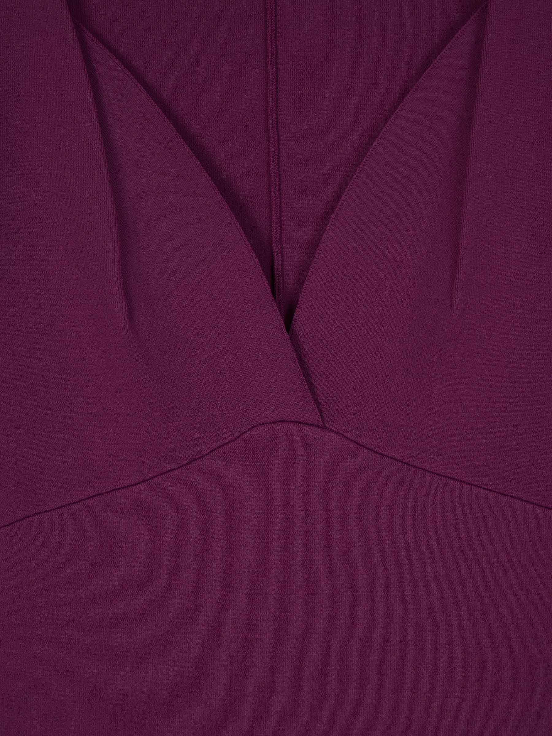 Roland Mouret – Robe midi en maille Mujer 732-001318