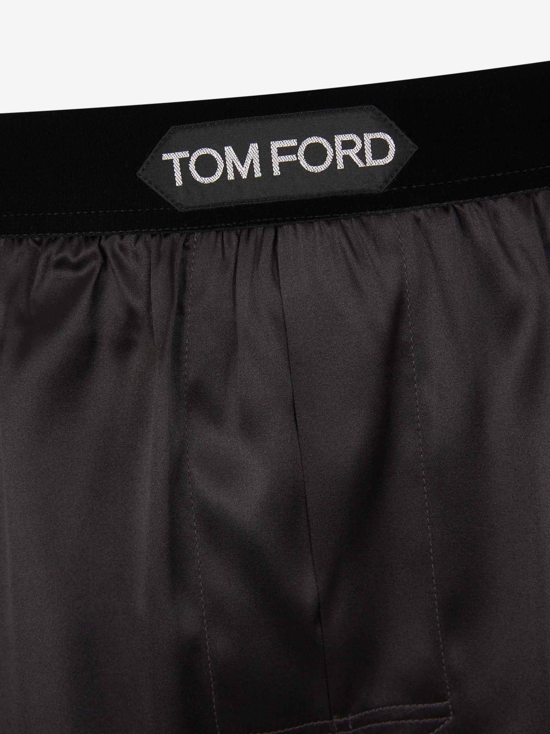 Tom Ford – Boxer Seda Logo Hombre 652-000104 03